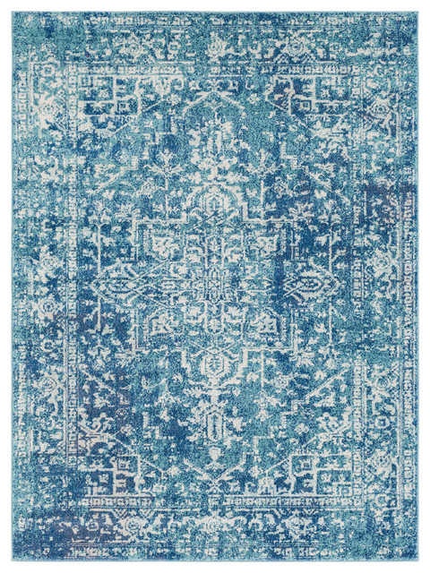 Machine Woven Harput Area Rug HAP-1023, 3'11"x5'7" - Contemporary - Area Rugs - by zopalo | Houzz