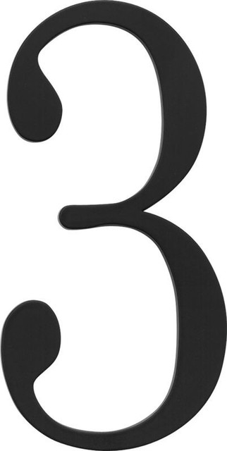 Atlas Homewares, Traditionalist #3, Black, 6 - Traditional - House ...