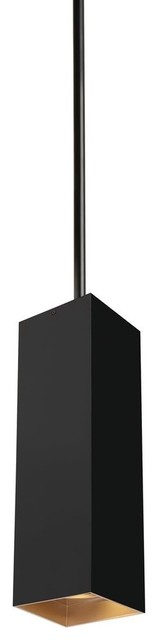 Tech TD Exo Pendant 18" 12" 60-degree, Black/Gold LED930 - Modern ...