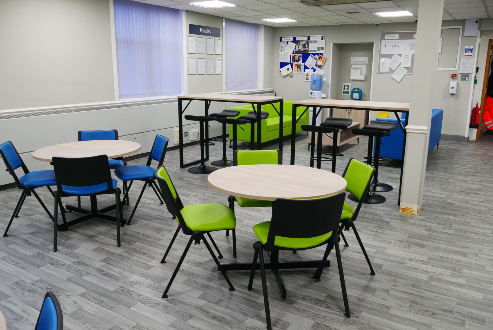 Intertrain Canteen and Breakout Space. - Modern - Dining Room - Other ...