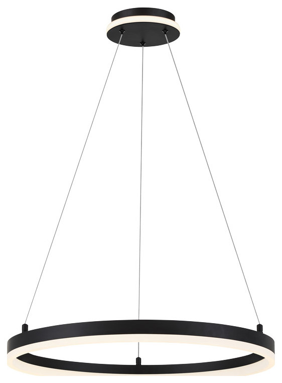 George Kovacs P191-L Recovery Led Pendant, 24 Inch - Modern - Pendant ...
