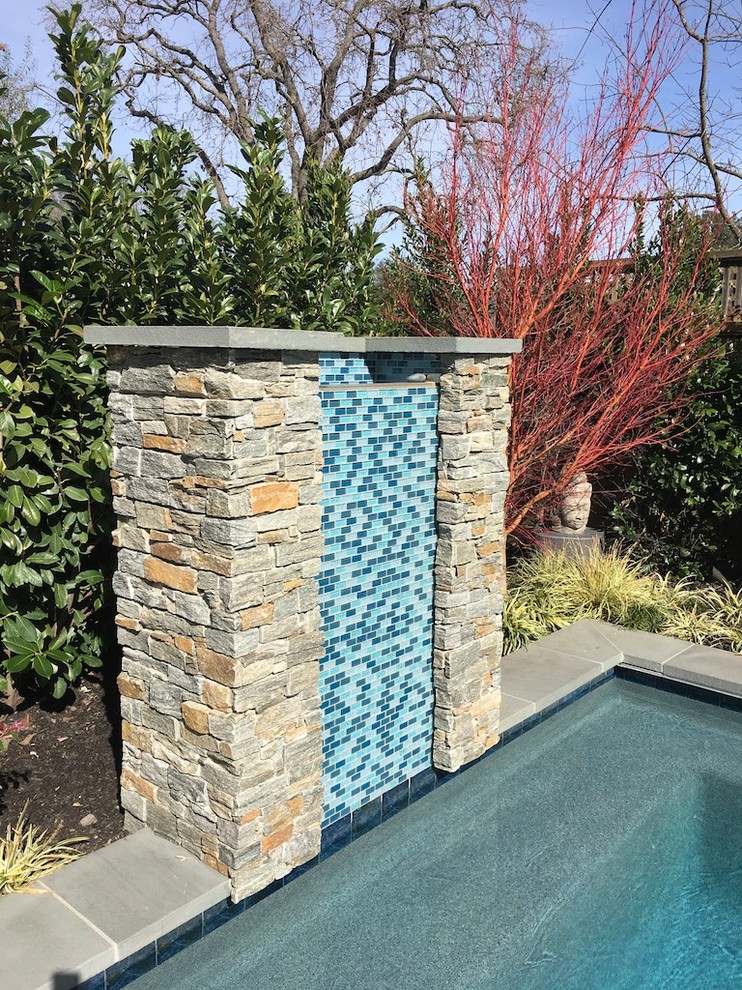 Need advice with our poolside waterfall.