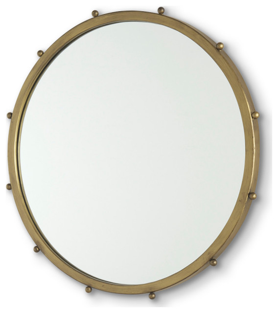 Elena I Small Gold Wall Mirror - Contemporary - Wall Mirrors - by ...