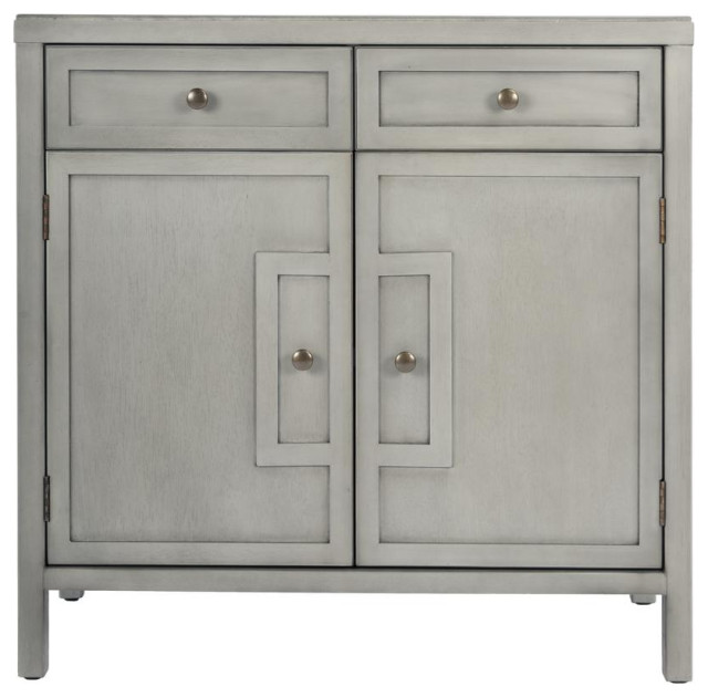 Butler Imperial Gray Console Cabinet - Contemporary - Dressers - by ...