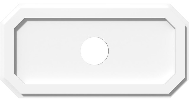 Emerald Architectural Grade PVC Contemporary Ceiling Medallion, 20"W x ...