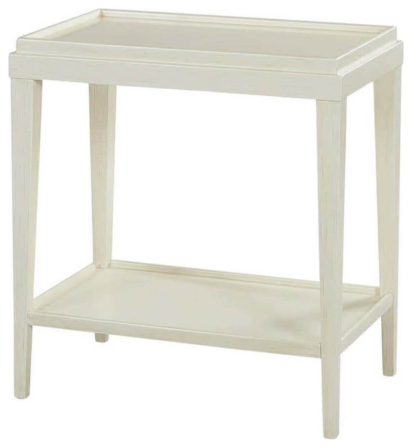Small Classic Two-Tier Side Table - Farmhouse - Side Tables And End ...