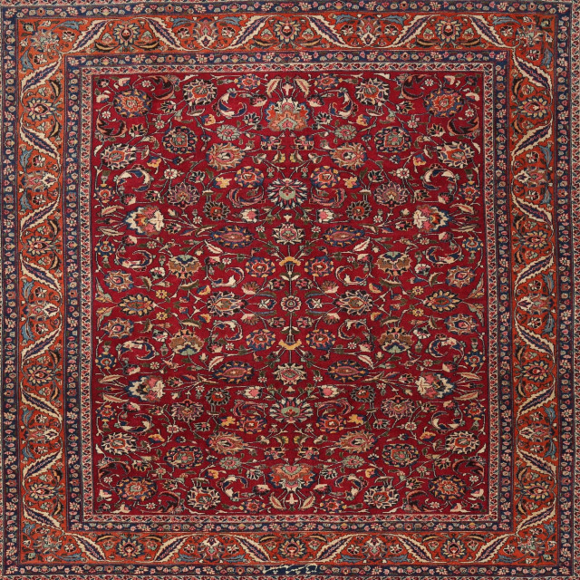 Ahgly Company Indoor Rectangle Traditional Area Rugs, 4' Square ...