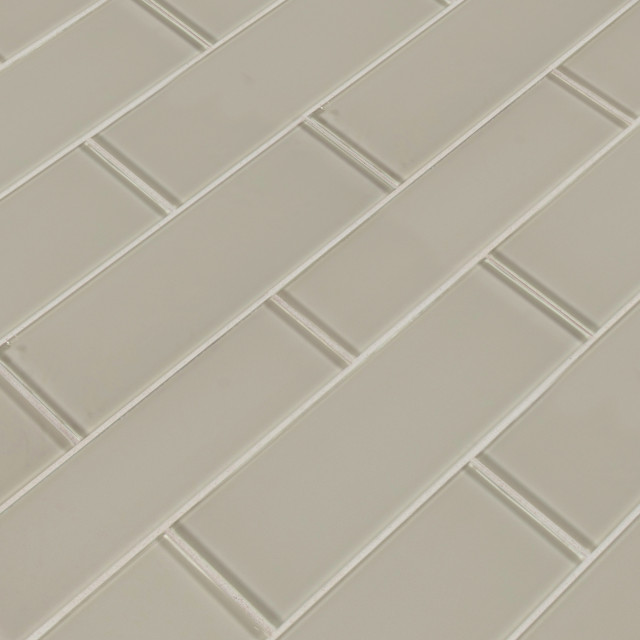 MSI SMOT-GL-T-SN39 3" x 9" Subway Wall Tile - Glossy Visual ...