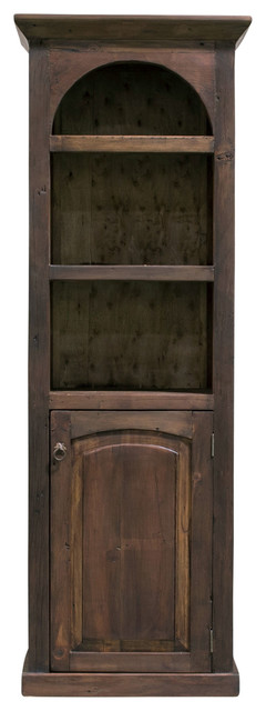 Denson Old World Linen Cabinet, 24"x20"x60" - Rustic - Bathroom ...