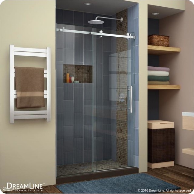 DreamLine Enigma Air Frameless Sliding Shower Door, SHDR-64607610-08 ...