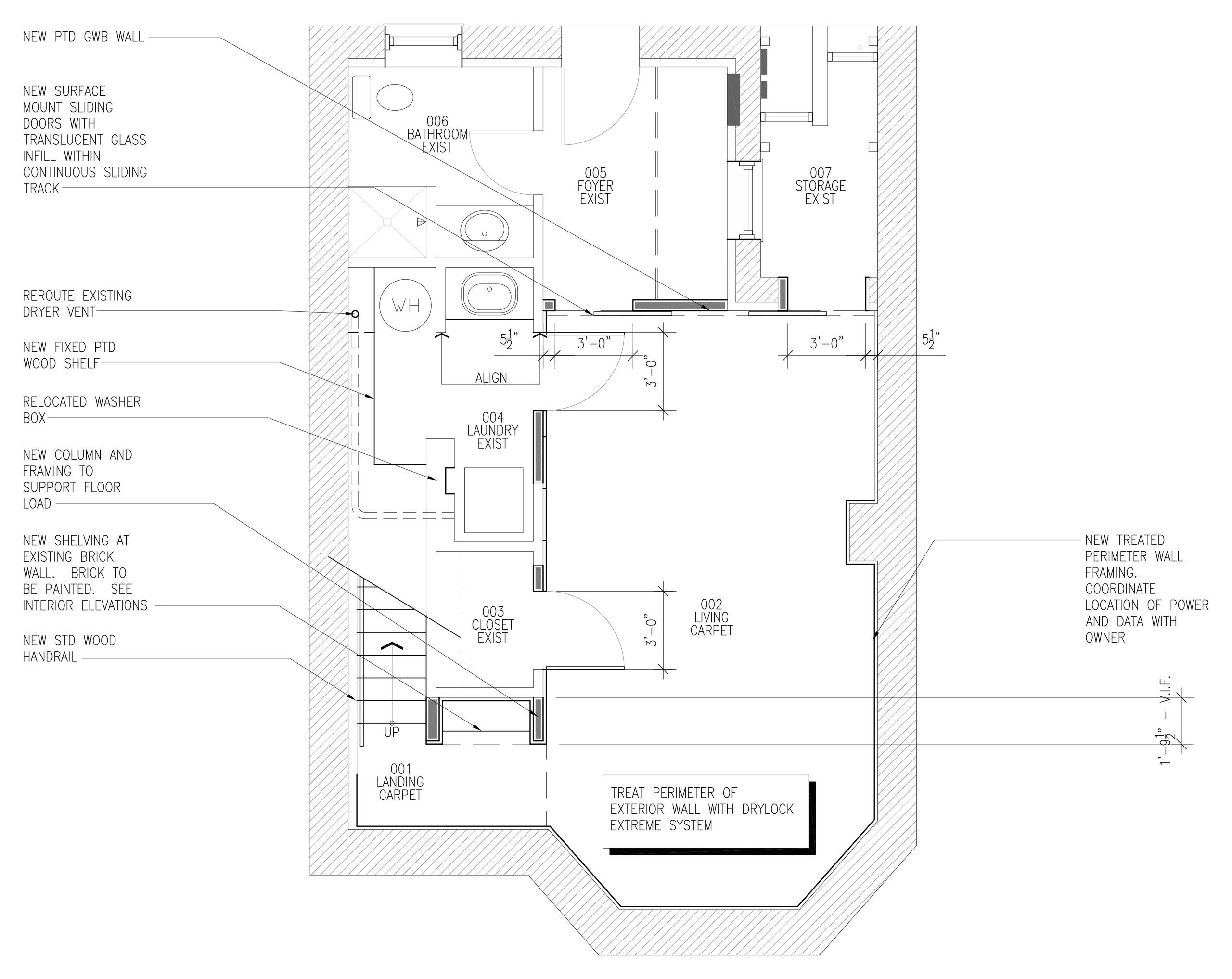 Room of the Day: Swank Basement Redo for a 100-Year-Old Row House