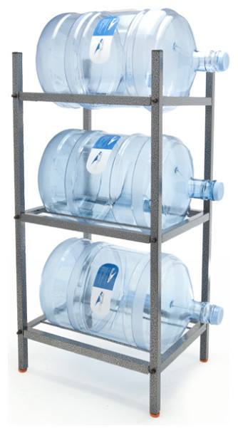 Goldwell Designs 3-Step Bottle Rack - Contemporary - Food Storage ...