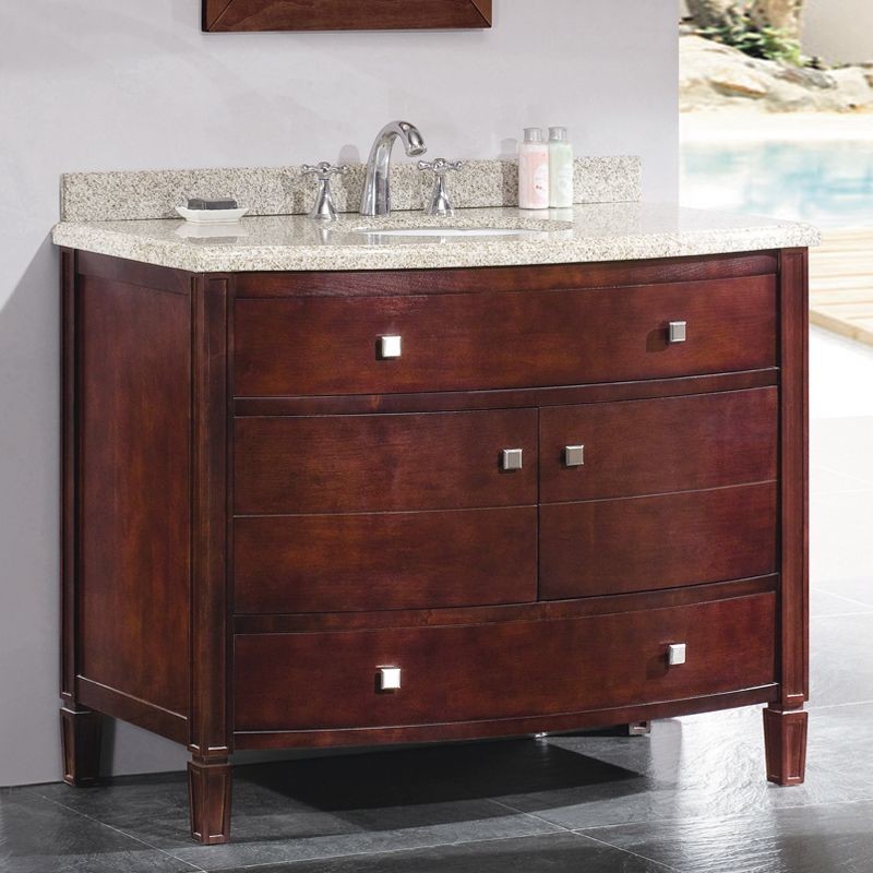 Miseno MVGE42 42" Free Standing Vanity Set - Transitional - Bathroom ...