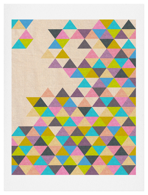 Deny Designs Bianca Green Completely Incomplete Art Print, Medium ...