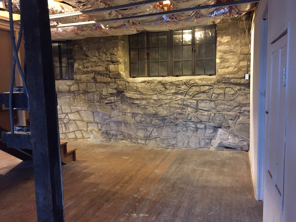 Curiosity -- windows below grade in basement?