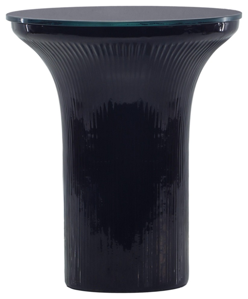 Cassandra Flared Side Table - Contemporary - Side Tables And End Tables ...