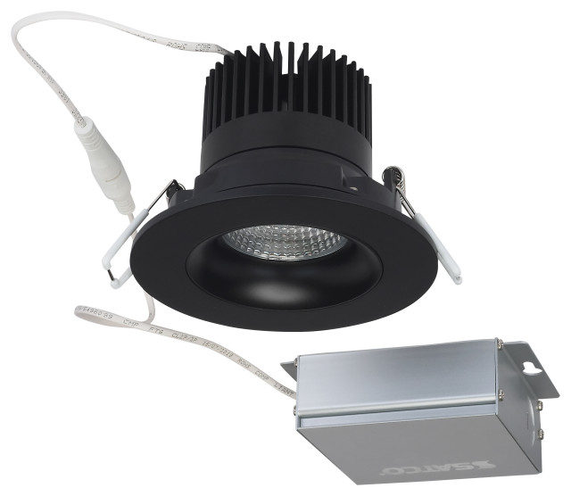 12 Watt LED Downlight - Gimbaled - 3.5 in. - 120 Volt - Round - Remote ...