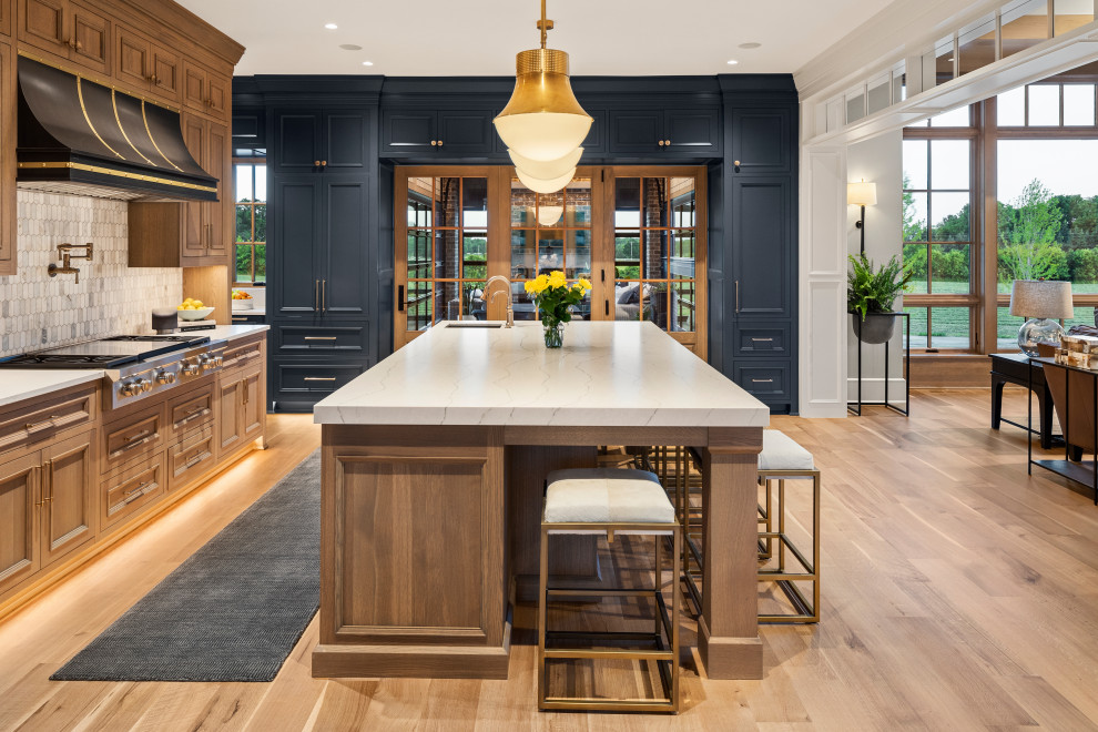 Shingle Style Lodge - Traditional - Kitchen - Minneapolis - by James ...