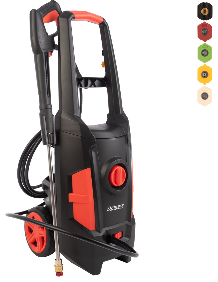 Electric Pressure Washer Max 2400PSI 1.8 GPM 5 Quick-Connect and ...