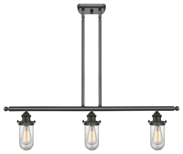 Innovations Kingsbury 3-Light Island Light, Oiled Rubbed Bronze ...