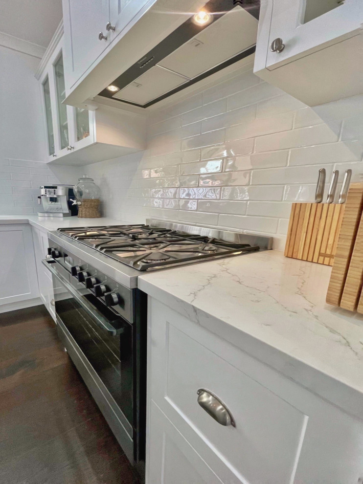 Classic White Kitchen - Contemporary - Kitchen - Perth - by eKitchens ...