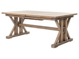 Darius Ext Dining Table 72"/96", Sun - Dining Tables - by Rustic Edge ...