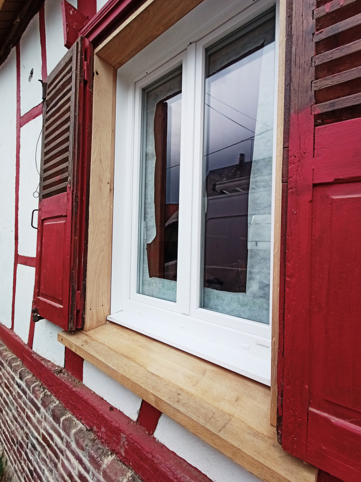 Rénovation et aménagement d'une maison à colombages - Farmhouse - Paris ...