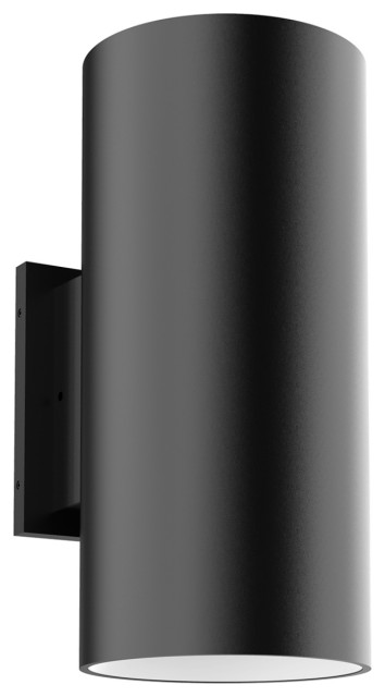 Latimer Exterior Wall Lamp, Black, 5.625"Wx11.875"Hx7.5"E, 5.625"Wx11 ...