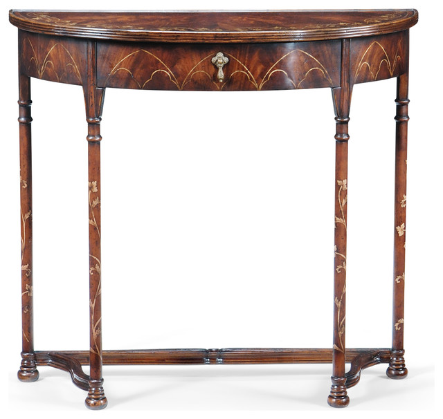 "Gothic" Mahogany Console - Traditional - Console Tables - by ...