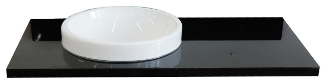 400990-43L-BL-BGRDL-TOP ONLY-Replacement Part - Contemporary - Bathroom ...