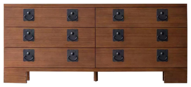 Fen 64" 6 drawer dresser - Asian - Dressers - by Maria Yee Inc | Houzz