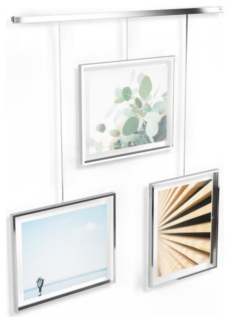 Umbra Exhibit Set of Three 8x10 Picture Frames - Contemporary - Picture ...