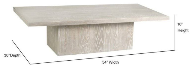 Boca Cocktail Table - Farmhouse - Coffee Tables - by Homesquare | Houzz