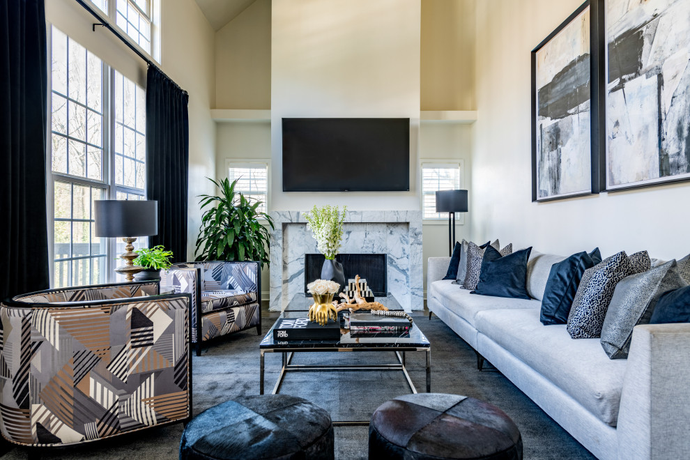 Project Lott - Contemporary - Living Room - Atlanta - by Nota Bene ...