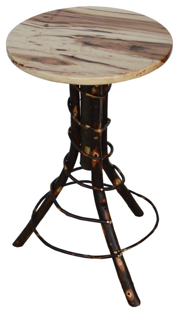 Hickory Accent Table - Rustic - Side Tables And End Tables - by ...
