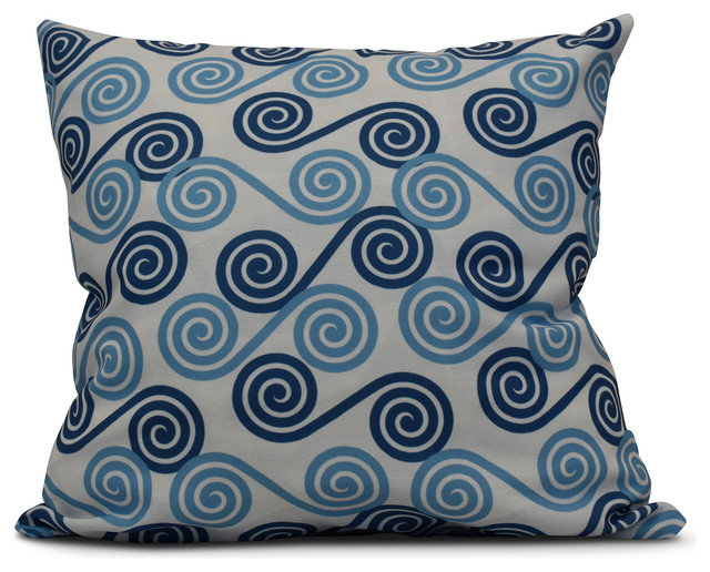 Rip Curl, Geometric Print Pillow, 26"x26" - Contemporary - Decorative ...