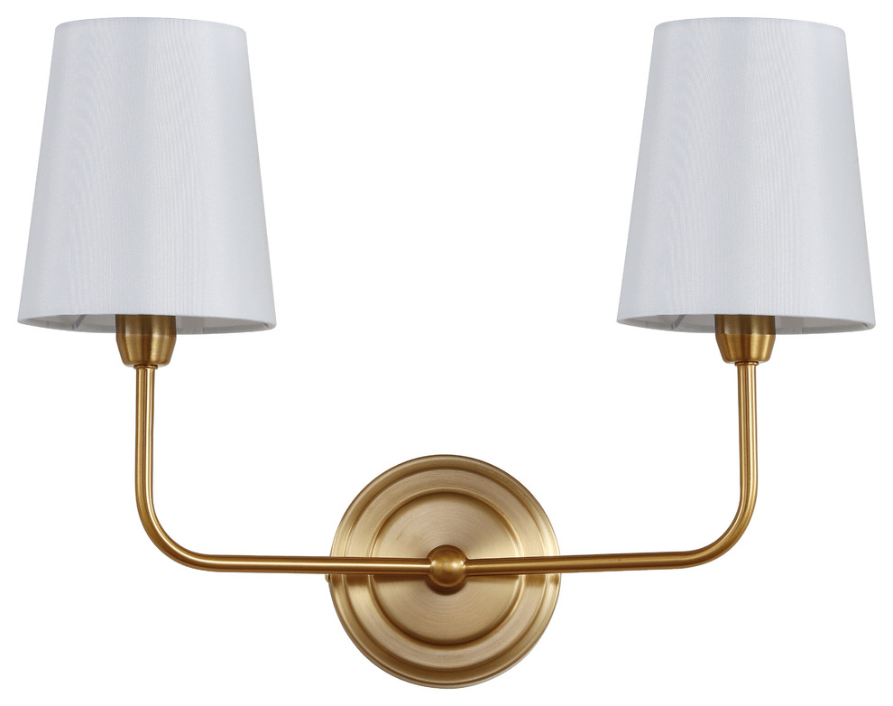 Studio Seven Ezra Two Light Wall Sconce, #N/A - Transitional - Wall ...