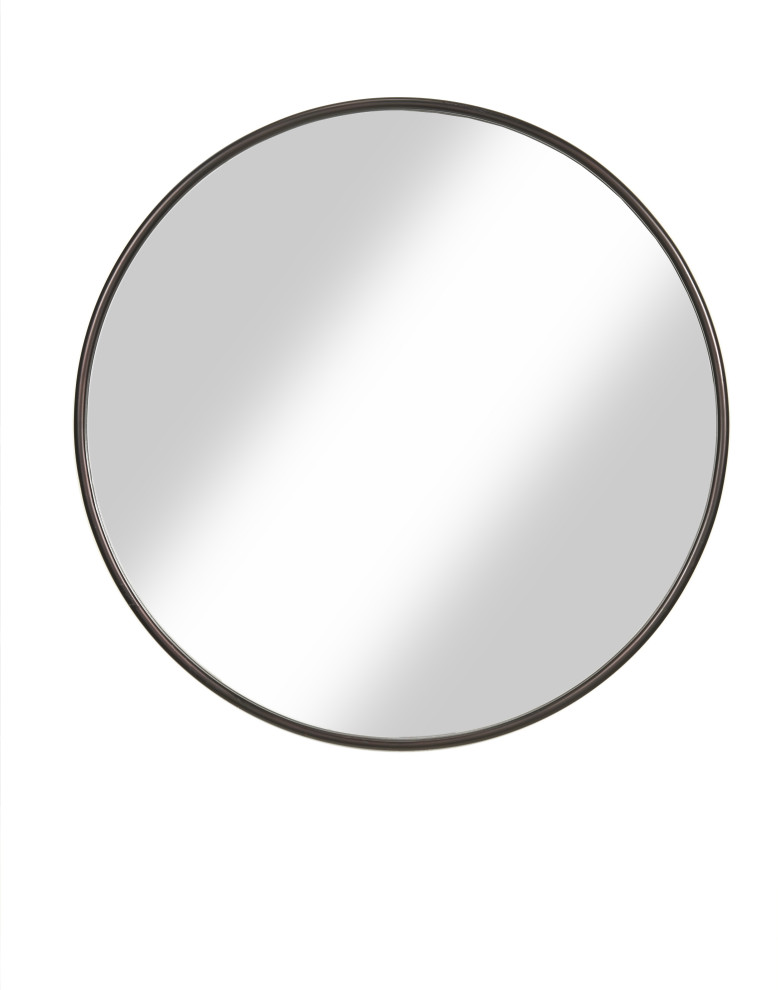 Modern Round 36-inch Mirror - Contemporary - Bathroom Mirrors - by ...