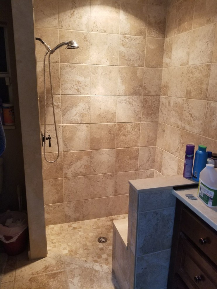 Open Concept Shower