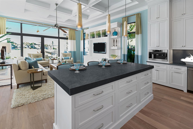 Granite Black Mist Countertop for Modern Kitchen - Modern - Kitchen ...