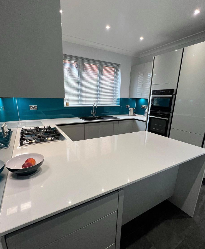 Alusplash Splashback: Designs By Kishan splashback installation, UK ...