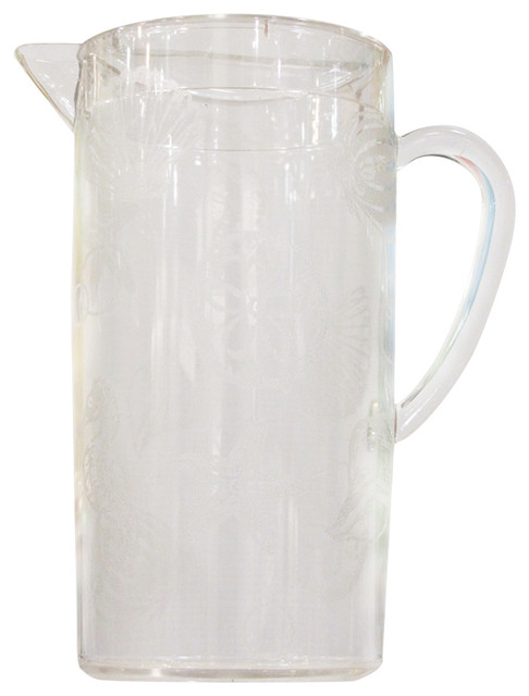 Acrylic Oceanic Pitcher - Beach Style - Pitchers - by Diligence4us | Houzz