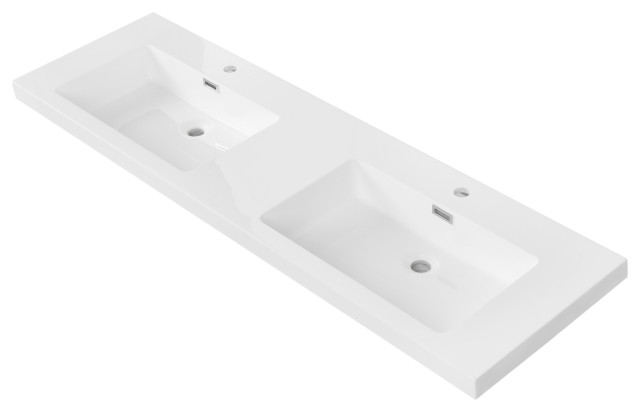 63" Solid Surface Resin Streamline K-0886-63 Vanity Top - Contemporary ...