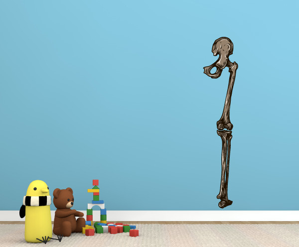 Skeleton Bone Vinyl Wall Decal SkeletonBoneUScolor003, 42 in ...