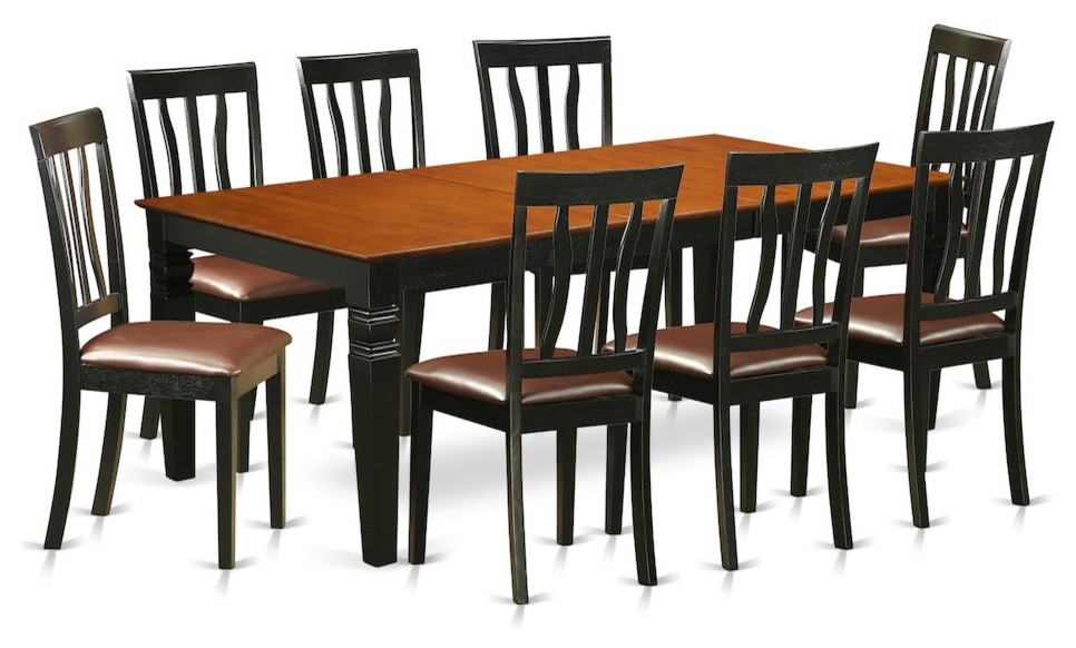 9-Piecekitchen Table Set - Traditional - Dining Sets - by BisonOffice ...