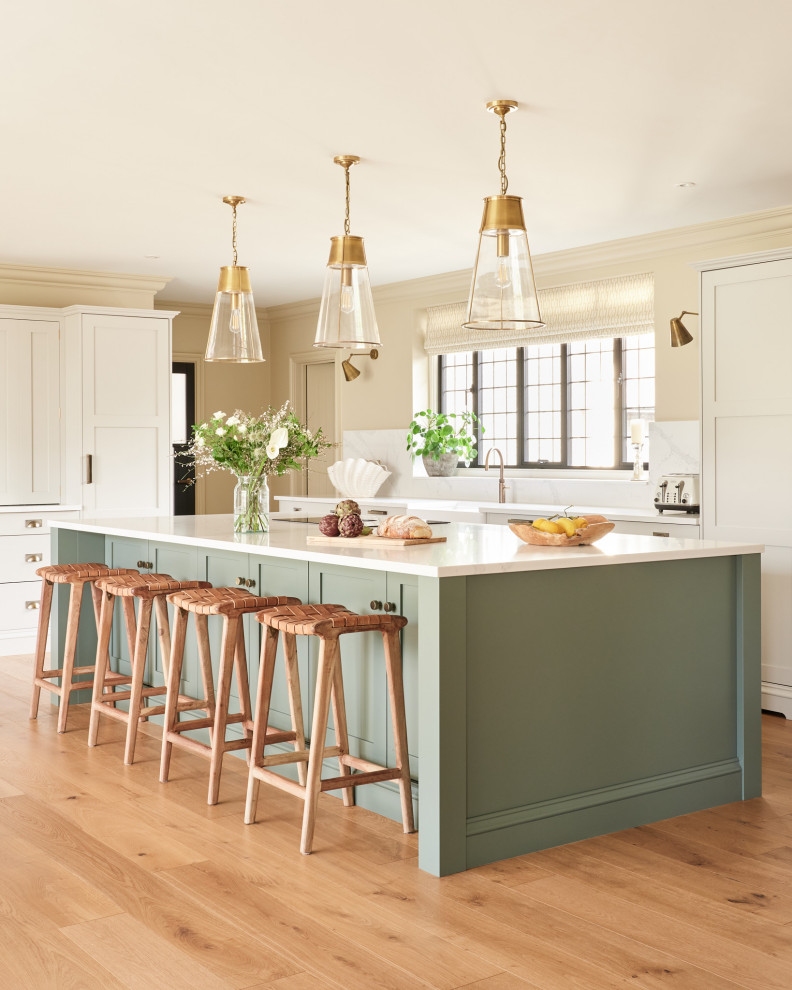 Multi Room Shaker Home - Transitional - Kitchen - Oxfordshire - by John ...