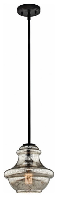 1 Light Contemporary Large Bell Shade Mini Pendant Light Fixture ...