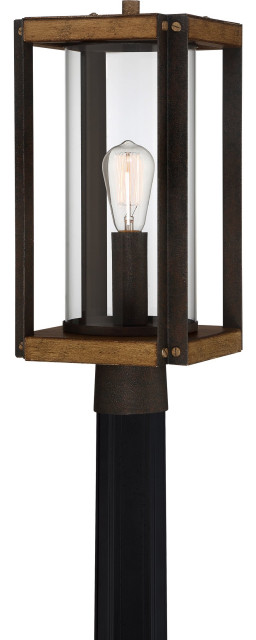 Luxury Modern Outdoor Post/Pier Light, Antique Black, UQL1500 ...