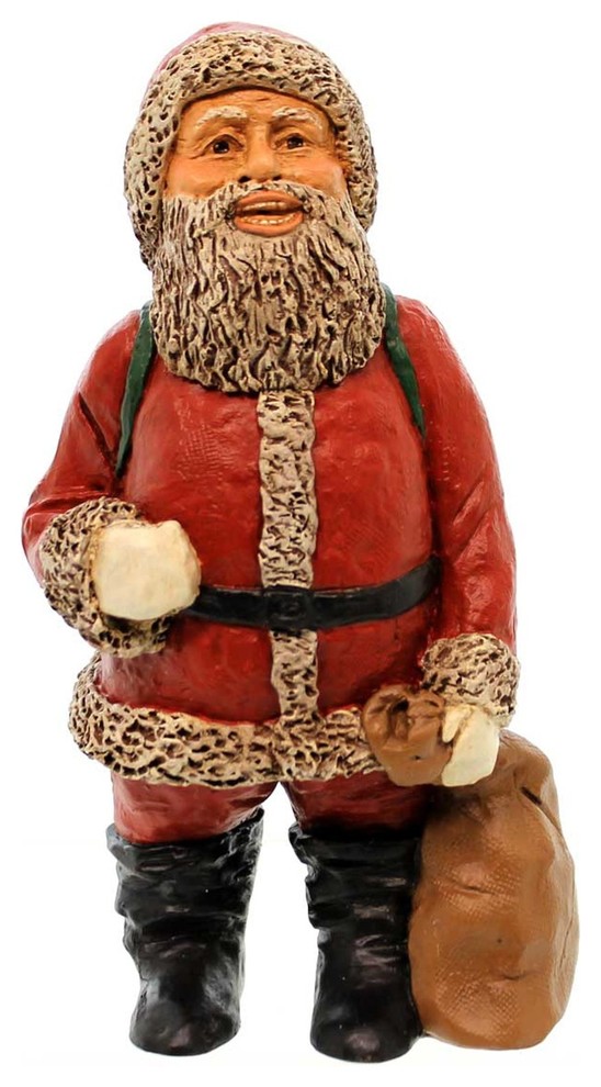 All Gods Children ST NICHOLAS WHITE Polyresin Christmas Santa 1315 ...