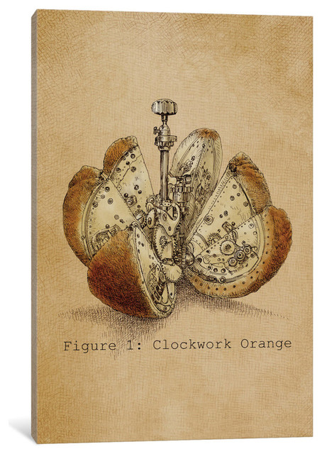 "A Clockwork Orange" by Eric Fan, 12x8x.75, 18x12x1.5 - Contemporary ...